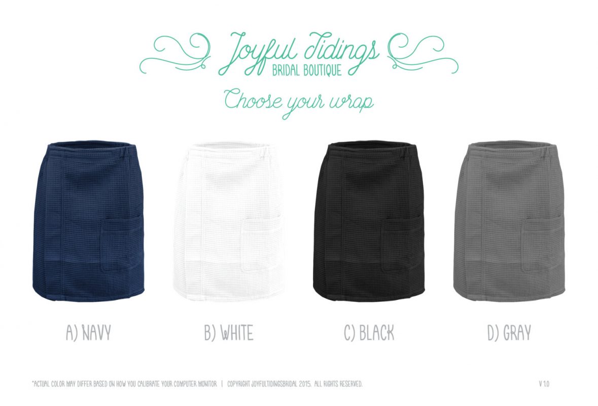 Men’s Waffle Wraps – Joyful Tidings Bridal Boutique
